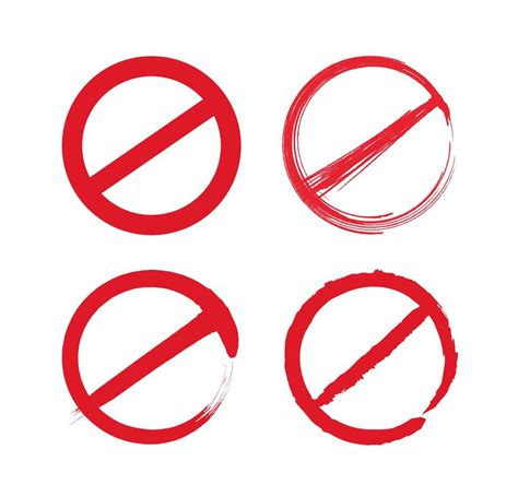 icono de prohibición de prohibición ilustración vectorial 11514737