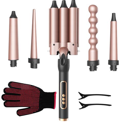 5 in 1 CERAMIKA FALOWNICA DO WŁOSÓW LOKÓWKA KARBOWNICA CERAMICZNA 45W