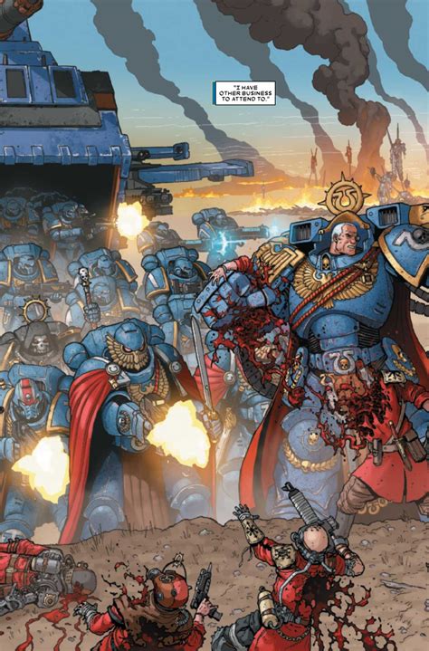 Preview Warhammer 40 000 Marneus Calgar 1 Major Spoilers Comic