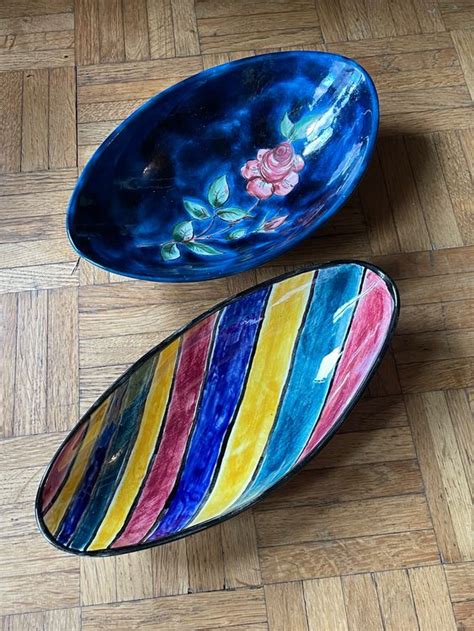 Schüssel Set Keramik Vintage handbemalt Kaufen auf Ricardo