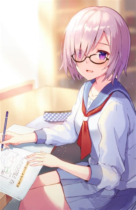 Mash Kyrielight Shielder Fate Grand Order Mobile Wallpaper By