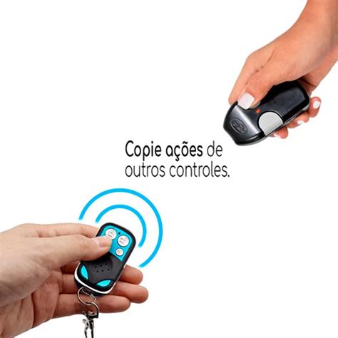 Controle Portão Remoto Alarme Copiador Clone Duplicador 433