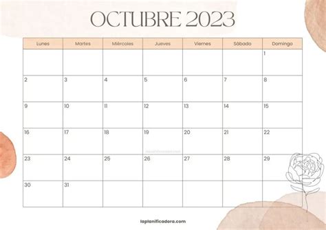 Calendarios Octubre 2024 Para Imprimir Self Improvement Journal