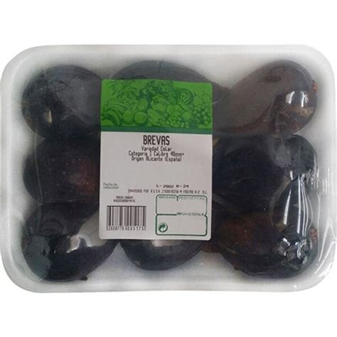 Breva Negra Bandeja 550 G Peso Aproximado