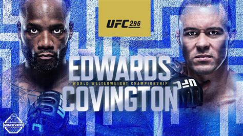 UFC 296 Edwards Vs Covington Take His Head Fight Trailer YouTube