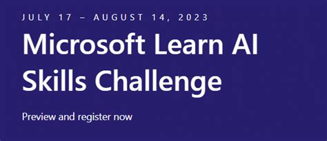 Microsoft Learn AI Skills Challenge Learn AI And Get A Free
