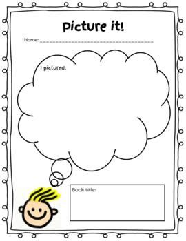 Visualizing Work Sheet Teaching Resources TPT