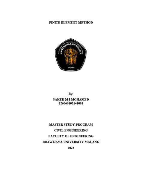 finite element method pdf finite element method nonlinear system