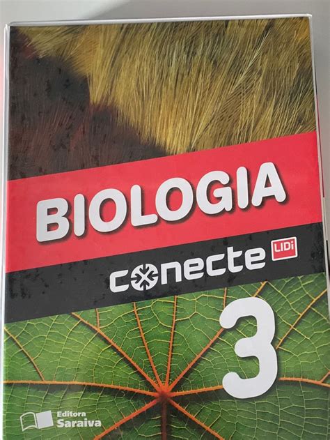 Kit Livros De Biologia Conecte Editora Saraiva Livro Editora