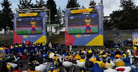 Bogotá vivirá el fútbol en los parques públicos transmisión en
