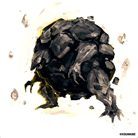 Golem Pokemon Drawn By K Suwabe Danbooru