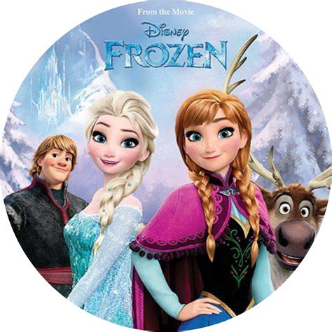 Opłatek na tort Frozen Kraina 14cm NAPIS Gratis 12666554109 Allegro pl