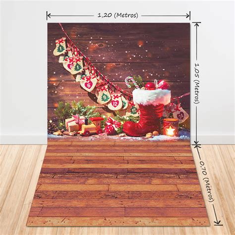 Fundo Fotográfico Decoração de Natal 1 75x1 20 Pn 0079 Elo7