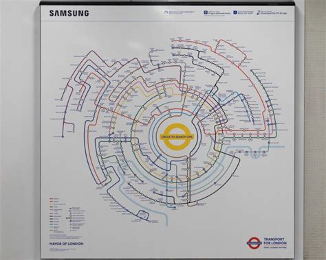 Samsung Partners With TfL To Re Imagine Tube Map