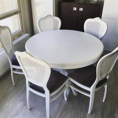 Küçük Mutfak Masası Yuvarlak Masa Sandalye Takımı 0 507 205 69 33