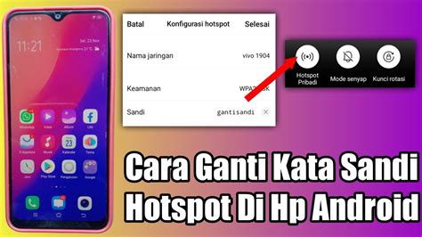 Cara Ganti Kata Sandi Hotspot Di Hp Android YouTube