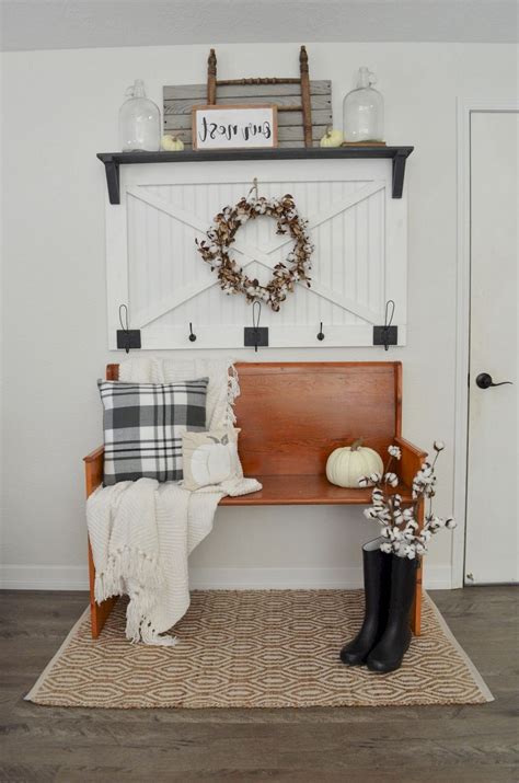 79 Awesome Modern Farmhouse Entryway Decorating Ideas Page 10 Of 81