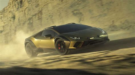 2024 Lamborghini Huracán Sterrato heads off road Drives today