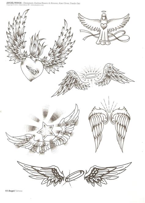 230 Desenhos Tatuagens De Anjos Leles Tattoo