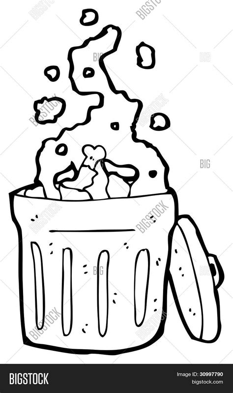A Veces Relativamente Estructuralmente Dibujo De Bote De Basura Para