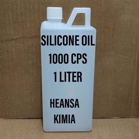 Jual Silicone Silicon Oil Minyak Silikon Pelumas Treadmill 1000CPS 1