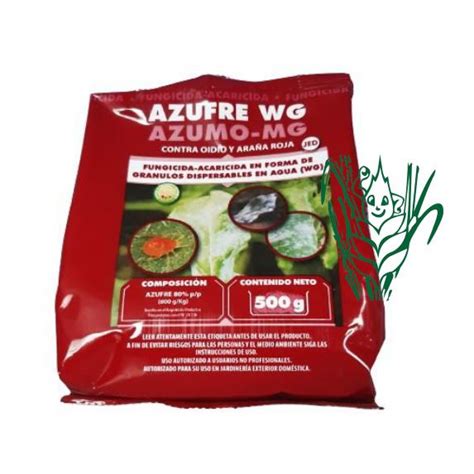 AZUFRE WG Azufre 80 P P Granulado Dispersable Fungicida Y Acaricida