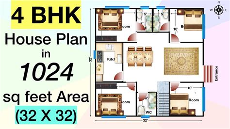 4 Bhk House Ground Floor Design Floor Roma