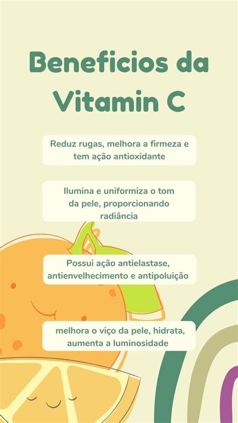 VITAMINA C CONHEÇA QUAIS OS BENEFÍCIOS PARA A SUA PELE em 2024