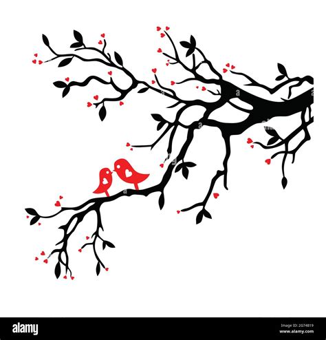 Tree Branch Vector Ilustration Design Template Stock Vector Image Art