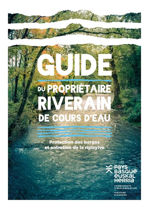 Guide Du Propri Taire Riverain De Cours D Eau Oss S
