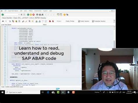 Debugging SAP ABAP Code For Non Programmers Learn SAP ABAP YouTube