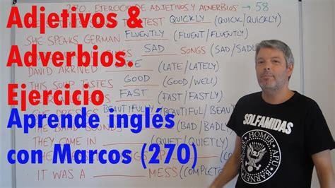 Ejercicios De Adverbios En Ingl S Online