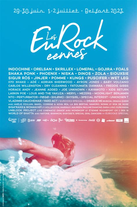 Les Eurockéennes de Belfort une édition 2023 haute en couleurs A