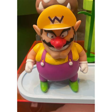 Boneco Wario Vilao Mario Bros Cm