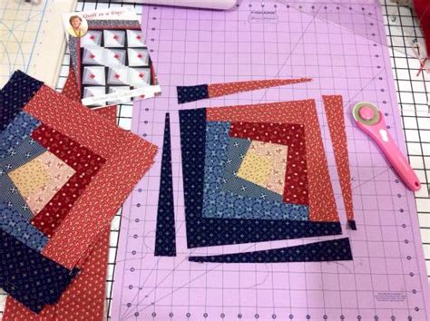 The Wonky Log Cabin Log Cabin Quilt Blocks Log Cabin Quilt Pattern