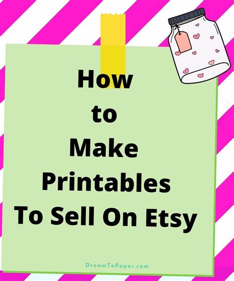 How To Sell Printables On Etsy