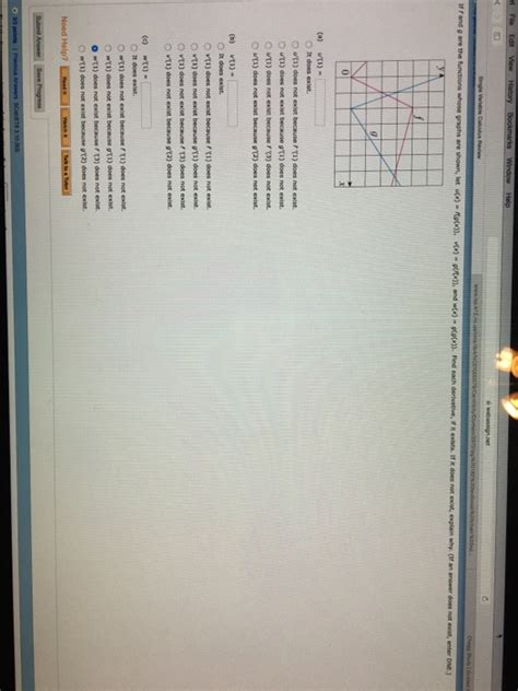 if f and g are the functions whose graphs are shown