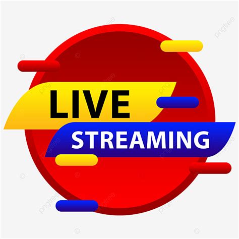 Live Streaming Clipart PNG Images Rounded Twitch Live Streaming Pop Up