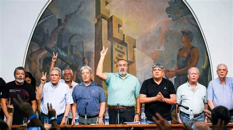 Confirmado La CGT convocó a un paro general el 9 de mayo