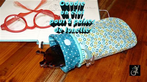 Coudre Un ETUI 2 PAIRES DE LUNETTES Protection YouTube