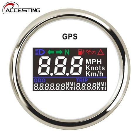 Veloc Metro Digital Para Carro Mm Gps Km H Prova D Gua