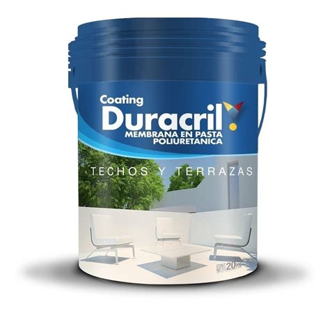 Duracril Membrana Liquida Poliuretanica Techos Kg Premium Hidroal