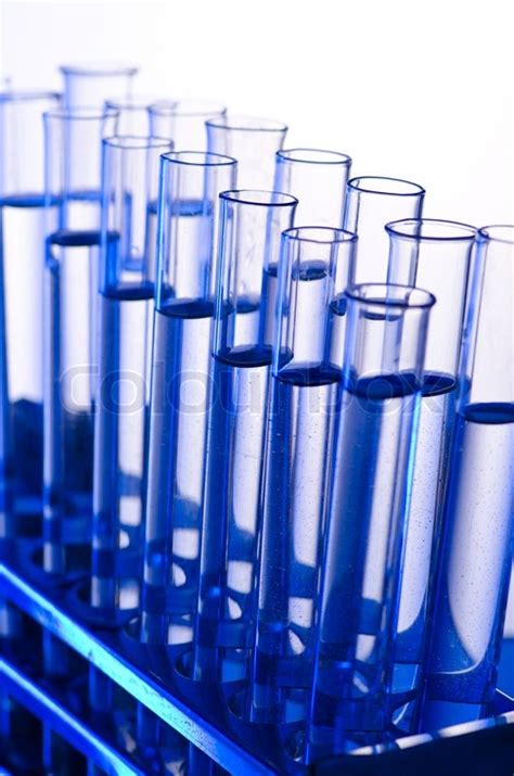 Chemical Lab With Glass Tubing Stock Image Colourbox
