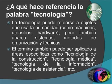 PPT Concepto de la tecnología y su clasificación PowerPoint