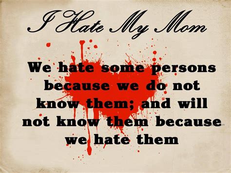 Why Do I Hate My Mother BetterHelp