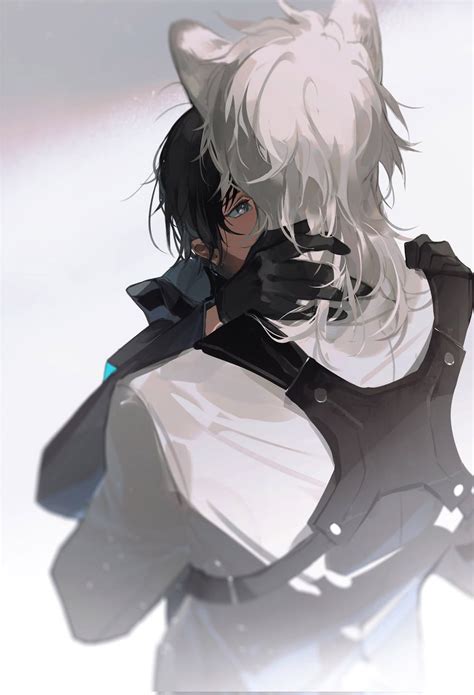Doctor Male Doctor Silverash And Silverash Arknights Drawn By Akai