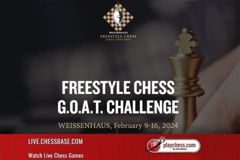 Freestyle Chess G O A T Challenge Weissenhaus Rundenturnier Live