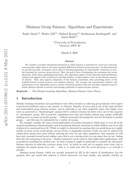 pdf convergent algorithms for relaxed minimax fairness
