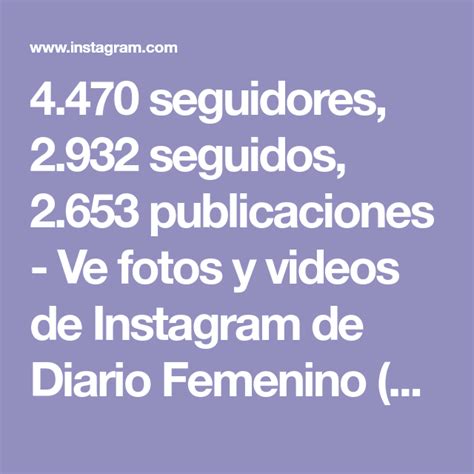 Seguidores Seguidos Publicaciones Ve Fotos Y