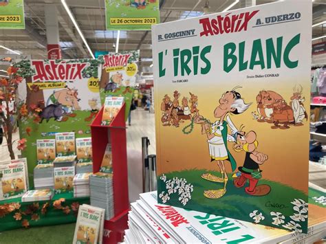 Quimperlé L Iris blanc le 40ème album d Astérix est sorti cette